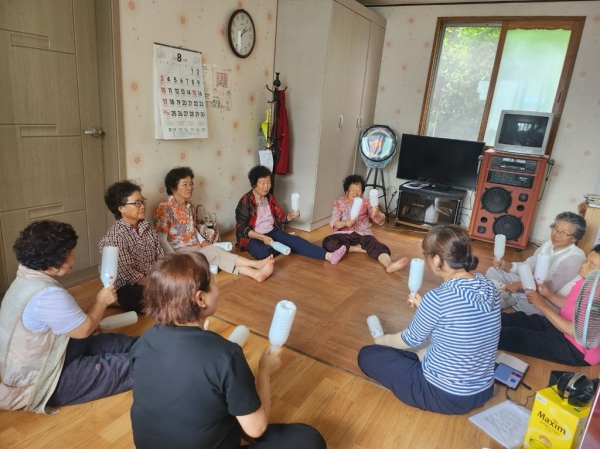 광양시 보건소, 의료 취약지 어르신 대상 ‘건강UP 행복UP’ 프로그램 운영
